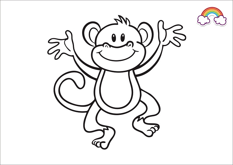 Detail Gambar Mewarnai Monyet Kartun Koleksi Nomer 11 Detail Gambar Mewarnai Monyet Kartun Koleksi Nomer 11