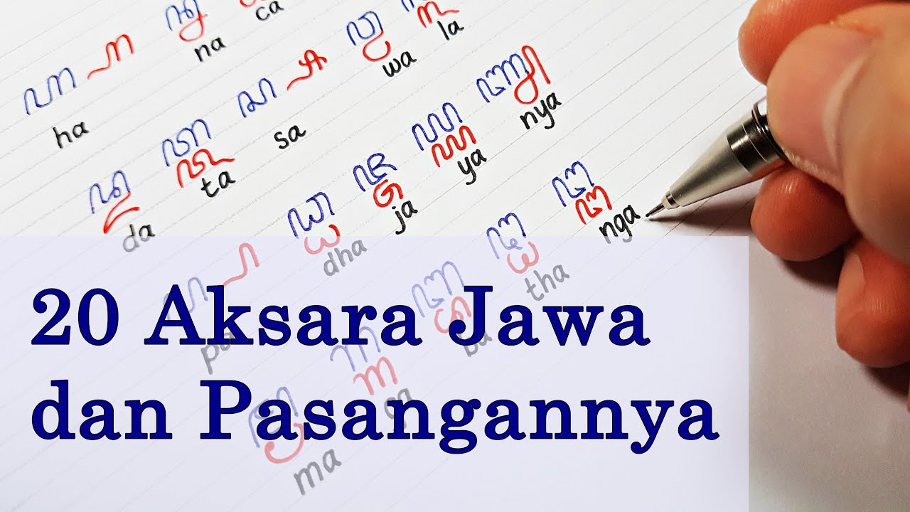 Detail Contoh Aksara Jawa Dan Pasangannya Koleksi Nomer 52 Detail Contoh Aksara Jawa Dan Pasangannya Koleksi Nomer 52