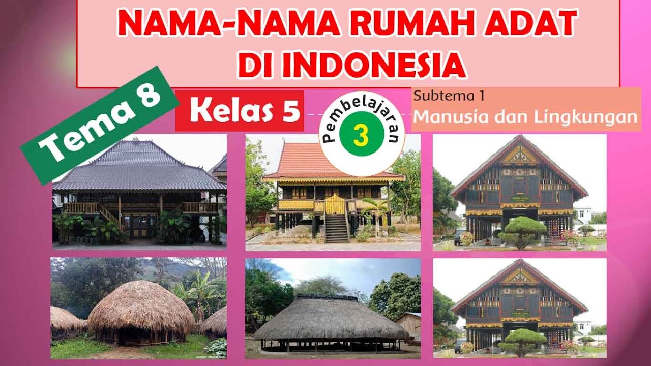 Detail Gambar Dan Nama Rumah Adat Di Indonesia Koleksi Nomer 13