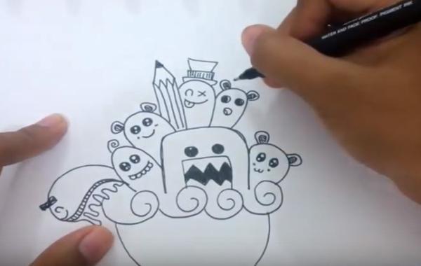 Detail Gambar Doodle Art Yang Mudah Koleksi Nomer 19 Detail Gambar Doodle Art Yang Mudah Koleksi Nomer 19