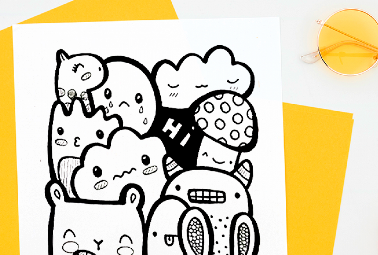Detail Gambar Doodle Art Yang Mudah Koleksi Nomer 21
