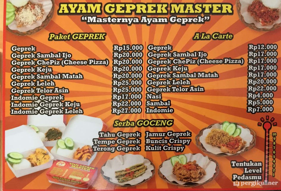 Detail Contoh Daftar Menu Ayam Geprek Koleksi Nomer 14 Detail Contoh Daftar Menu Ayam Geprek Koleksi Nomer 14