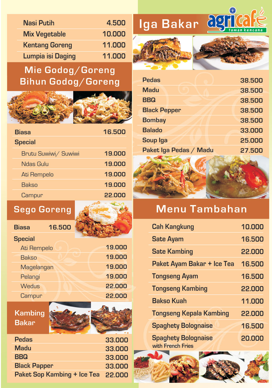 Detail Contoh Daftar Menu Makanan Koleksi Nomer 3 Detail Contoh Daftar Menu Makanan Koleksi Nomer 3
