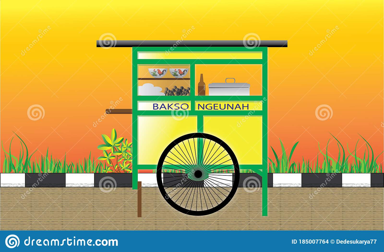 Detail Gambar Gerobak Animasi Koleksi Nomer 17