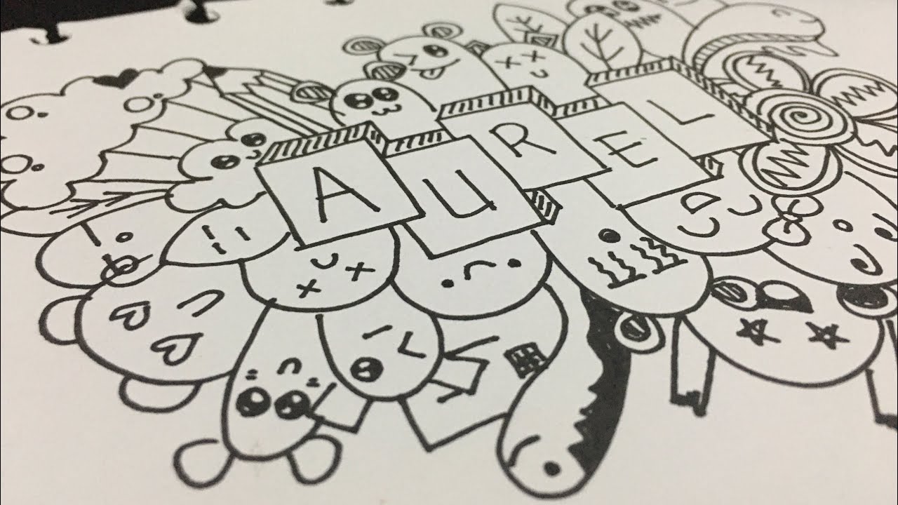 Detail Contoh Doodle Art Nama Koleksi Nomer 5 Detail Contoh Doodle Art Nama Koleksi Nomer 5