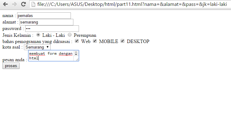 Contoh Form Html - 51+ Koleksi Gambar