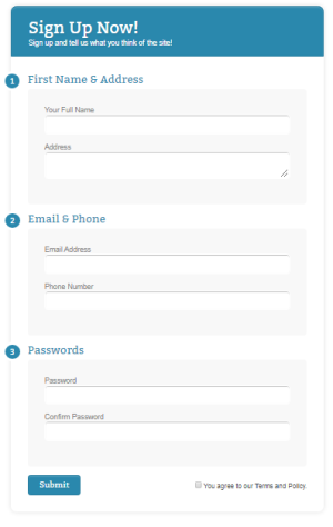 Contoh Form Html - 51+ Koleksi Gambar