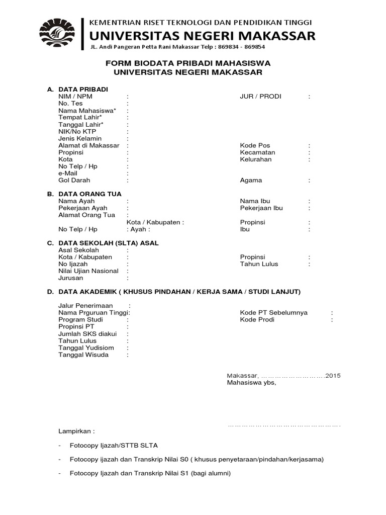 Detail Contoh Formulir Biodata Diri Lengkap Koleksi Nomer 38 Detail Contoh Formulir Biodata Diri Lengkap Koleksi Nomer 38