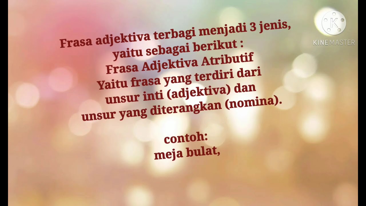 Detail Contoh Frasa Adjektiva Koleksi Nomer 27