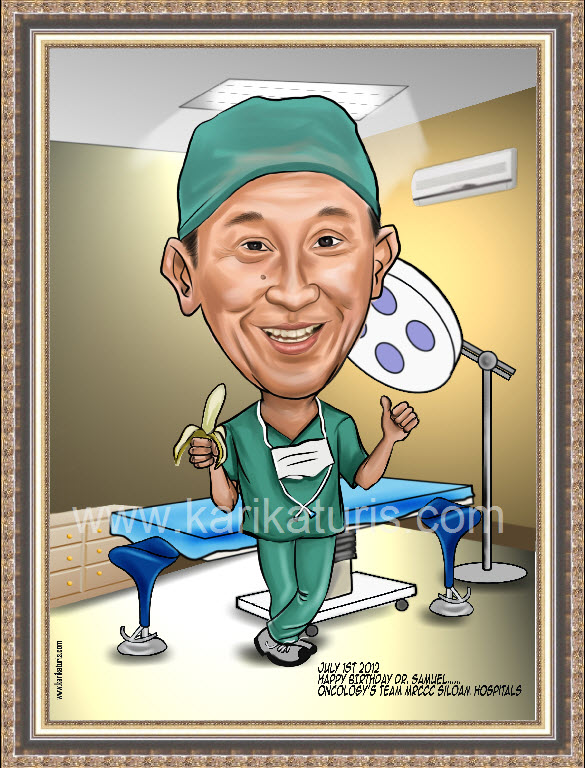 Contoh Gambar Karikatur Dokter