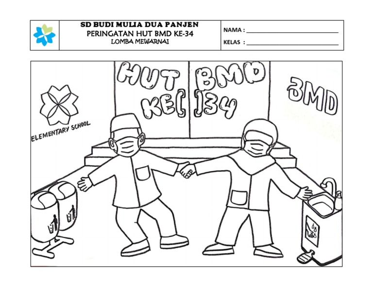 Detail Gambar Hitam Putih Untuk Lomba Mewarnai Koleksi Nomer 53