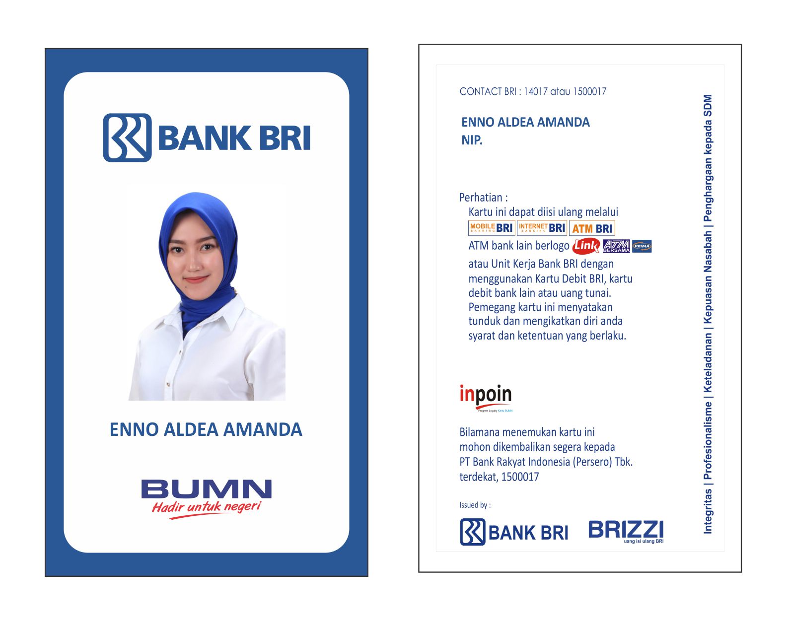 Detail Contoh Id Card Kerja Koleksi Nomer 6 Detail Contoh Id Card Kerja Koleksi Nomer 6