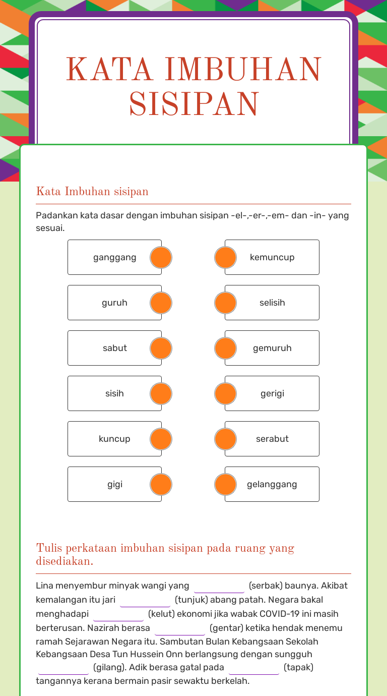 Detail Contoh Imbuhan Sisipan Koleksi Nomer 47 Detail Contoh Imbuhan Sisipan Koleksi Nomer 47