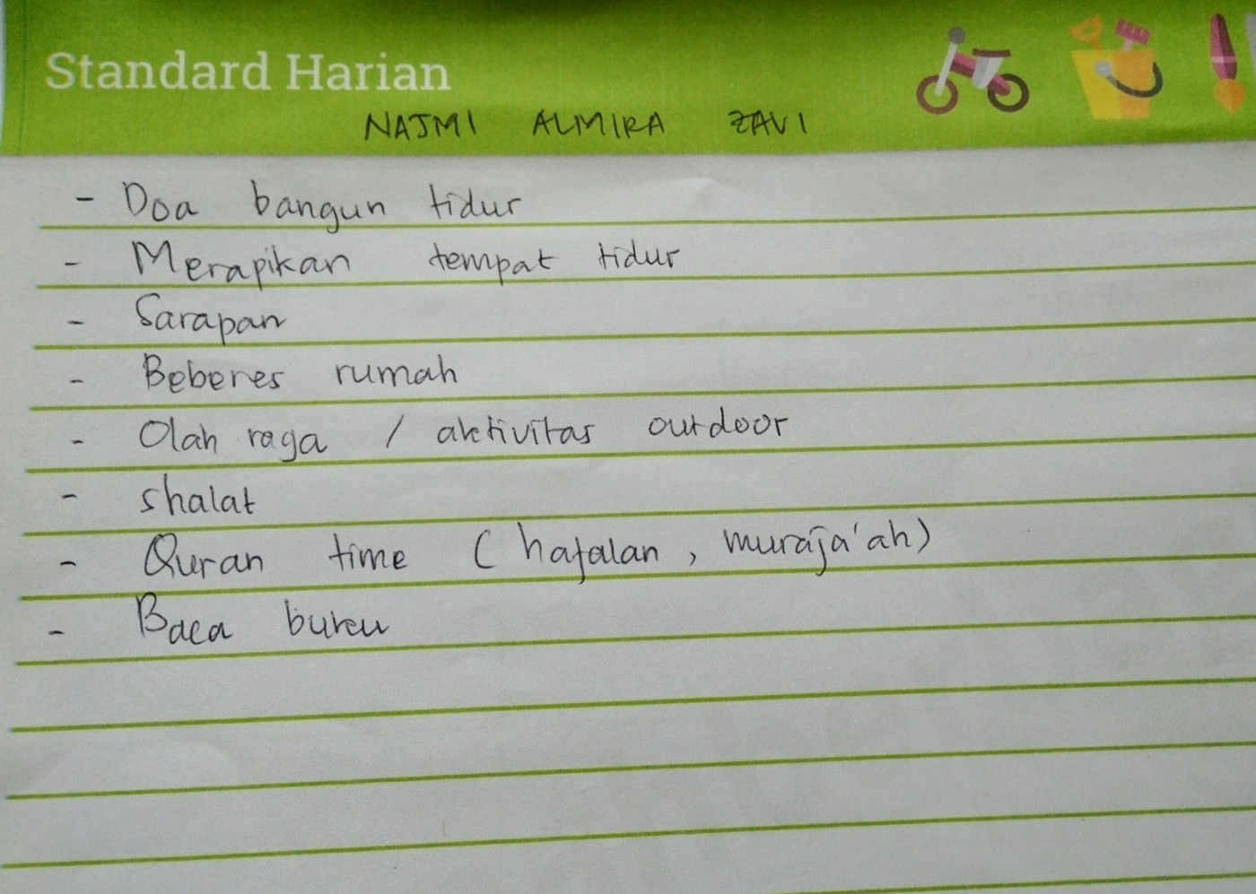 Detail Contoh Jadwal Kegiatan Di Rumah Koleksi Nomer 6 Detail Contoh Jadwal Kegiatan Di Rumah Koleksi Nomer 6