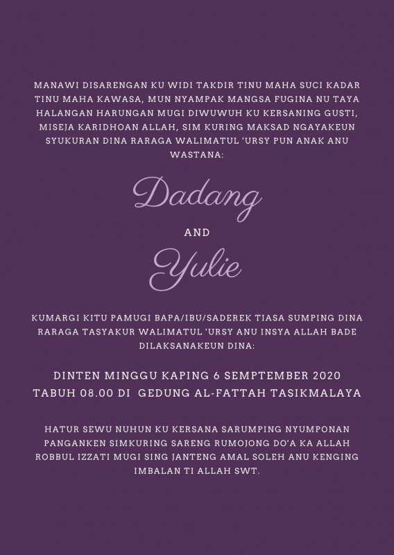 Detail Contoh Kata Kata Undangan Lamaran Pernikahan Koleksi Nomer 6 Detail Contoh Kata Kata Undangan Lamaran Pernikahan Koleksi Nomer 6