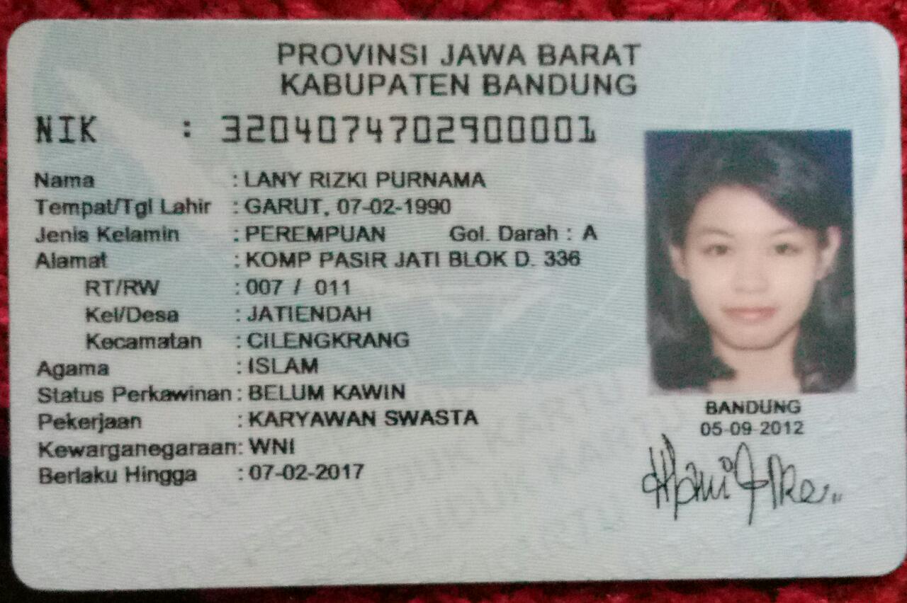 Detail Contoh Ktp Bandung Koleksi Nomer 16 Detail Contoh Ktp Bandung Koleksi Nomer 16