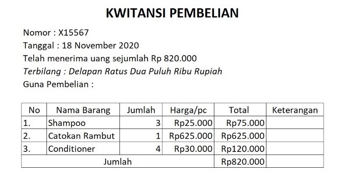 Detail Contoh Kwitansi Pembelian Barang Koleksi Nomer 12 Detail Contoh Kwitansi Pembelian Barang Koleksi Nomer 12