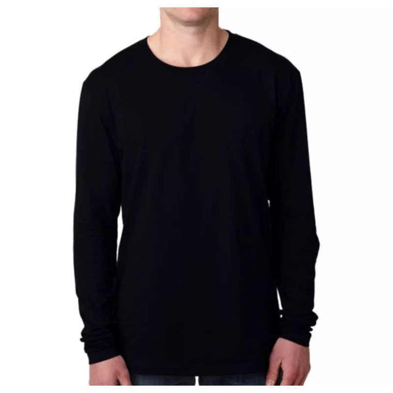 Detail Gambar Kaos Polos Hitam Lengan Panjang Koleksi Nomer 9 Detail Gambar Kaos Polos Hitam Lengan Panjang Koleksi Nomer 9