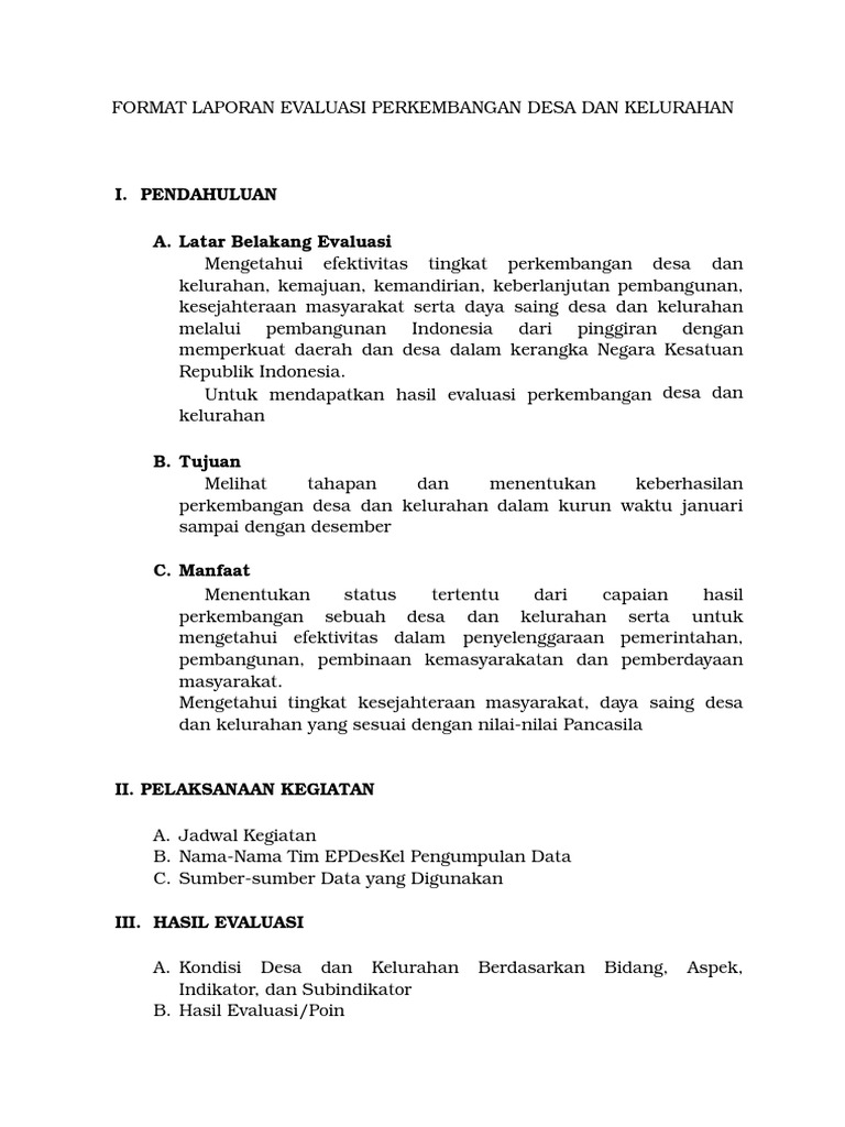 Detail Contoh Laporan Evaluasi Kegiatan Koleksi Nomer 7 Detail Contoh Laporan Evaluasi Kegiatan Koleksi Nomer 7
