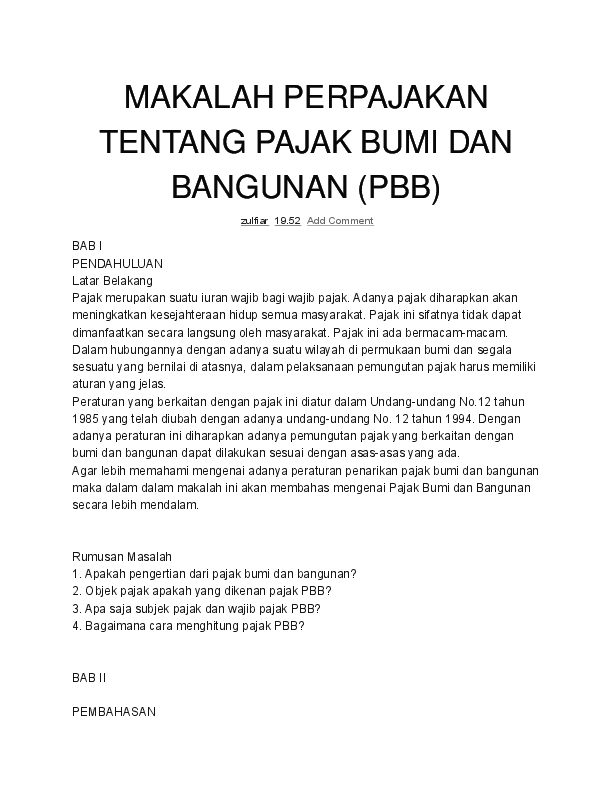 Detail Contoh Makalah Perpajakan Koleksi Nomer 30 Detail Contoh Makalah Perpajakan Koleksi Nomer 30