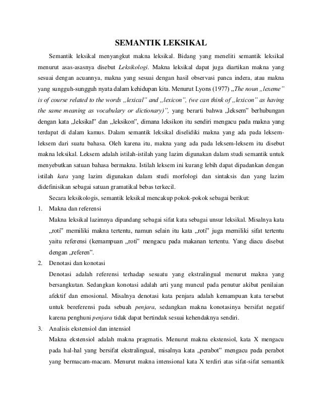 Detail Contoh Makna Gramatikal Koleksi Nomer 27 Detail Contoh Makna Gramatikal Koleksi Nomer 27