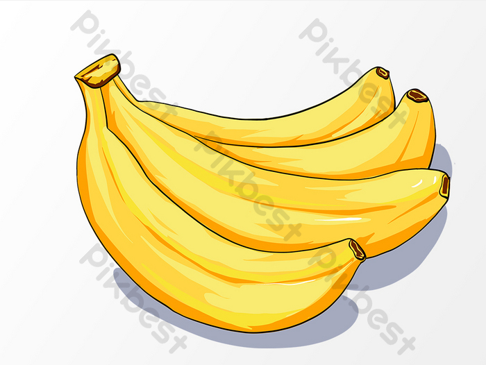 Detail Gambar Kartun Buah Pisang Koleksi Nomer 47