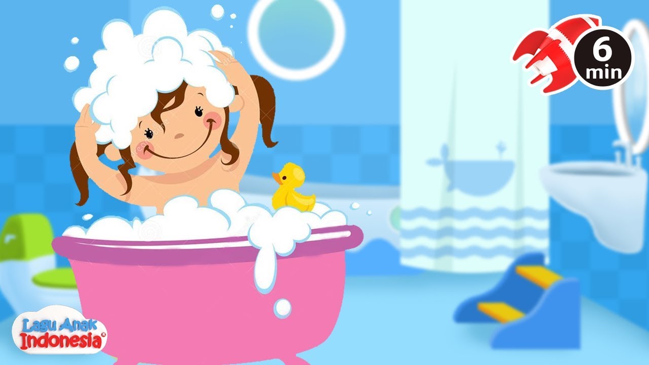 Detail Gambar Kartun Mandi Pagi Koleksi Nomer 5