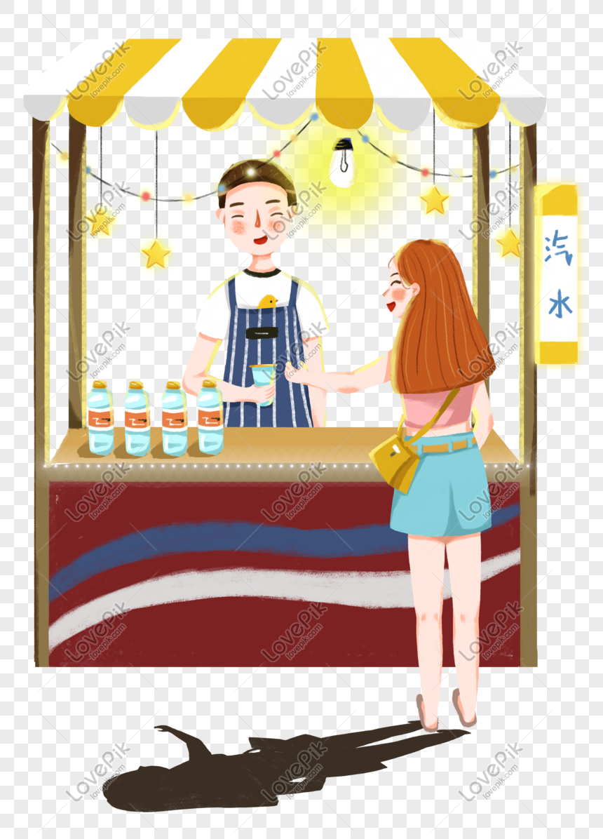 Detail Gambar Kartun Orang Belanja Di Pasar Koleksi Nomer 21
