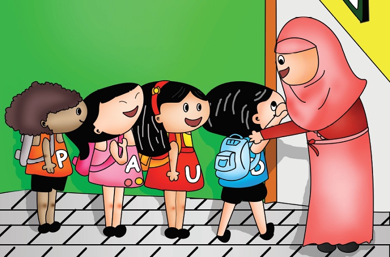 Gambar Kartun Sopan Santun 54 Koleksi Gambar