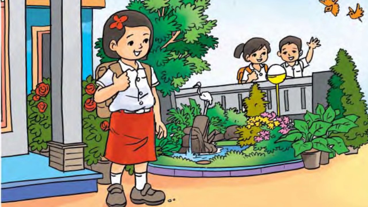 Gambar Kartun Suasana Pagi 55 Koleksi Gambar