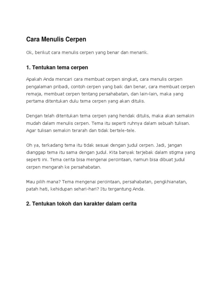 Detail Contoh Penulisan Cerpen Yang Benar Koleksi Nomer 17 Detail Contoh Penulisan Cerpen Yang Benar Koleksi Nomer 17