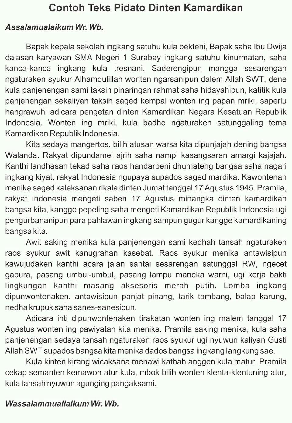 Detail Contoh Pidato 17 Agustus Sekolah Dasar Singkat Koleksi Nomer 44