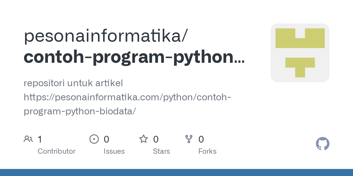Detail Contoh Program Python Biodata Koleksi Nomer 13 Detail Contoh Program Python Biodata Koleksi Nomer 13