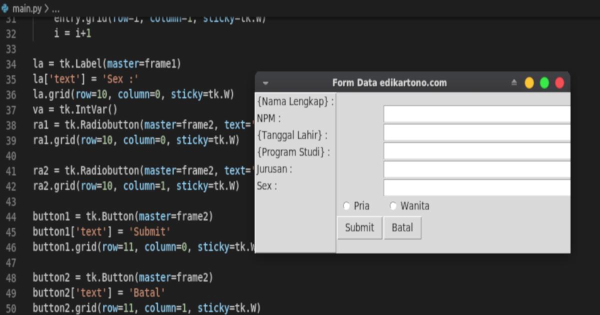 Detail Contoh Program Python Biodata Koleksi Nomer 52 Detail Contoh Program Python Biodata Koleksi Nomer 52