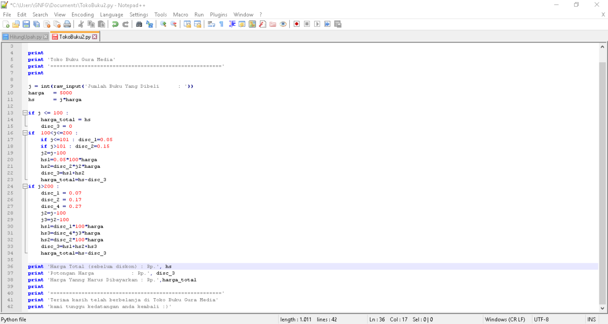 Detail Contoh Program Python Penjualan Koleksi Nomer 26 Detail Contoh Program Python Penjualan Koleksi Nomer 26