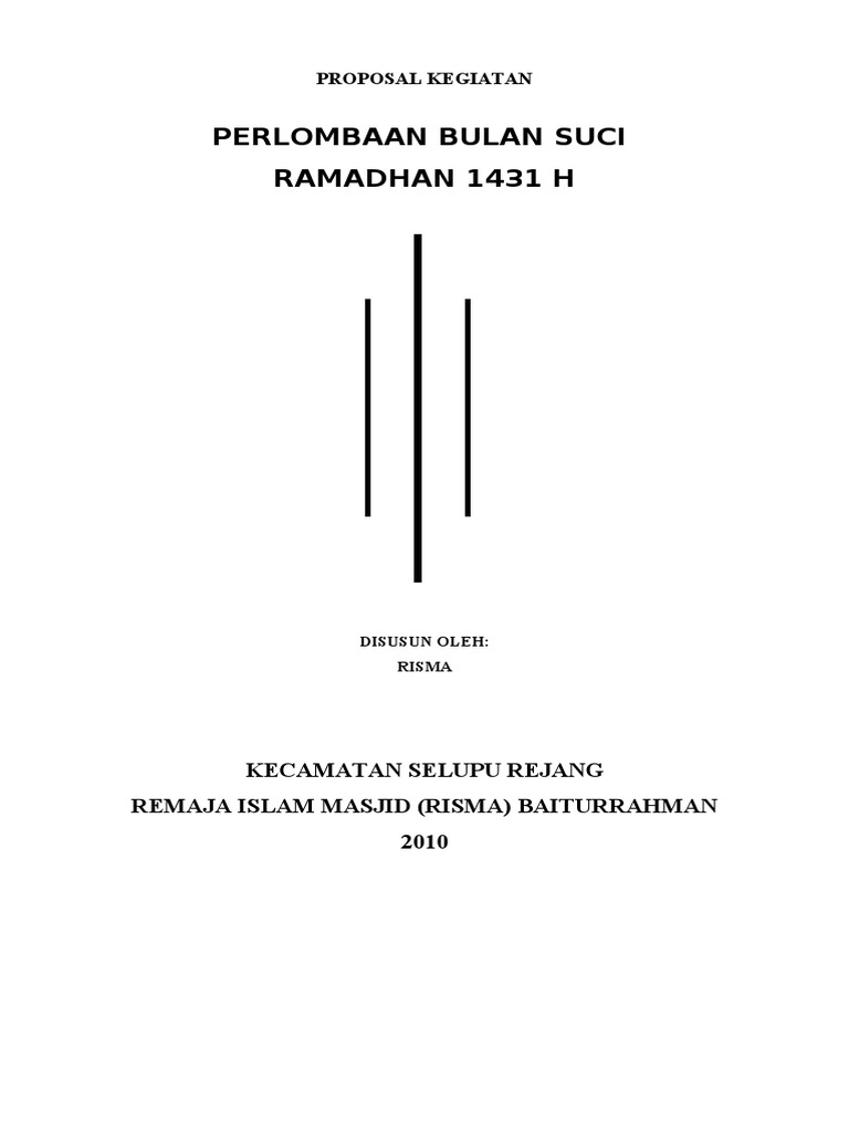 Detail Contoh Proposal Kegiatan Lomba Koleksi Nomer 8 Detail Contoh Proposal Kegiatan Lomba Koleksi Nomer 8