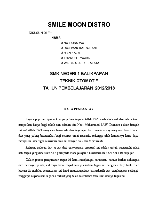 Contoh Proposal Usaha Pakaian - 55+ Koleksi Gambar Contoh Proposal Usaha Pakaian - 55+ Koleksi Gambar