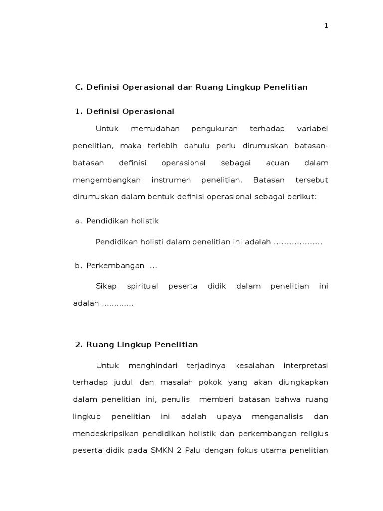 Detail Contoh Ruang Lingkup Penelitian Koleksi Nomer 8 Detail Contoh Ruang Lingkup Penelitian Koleksi Nomer 8