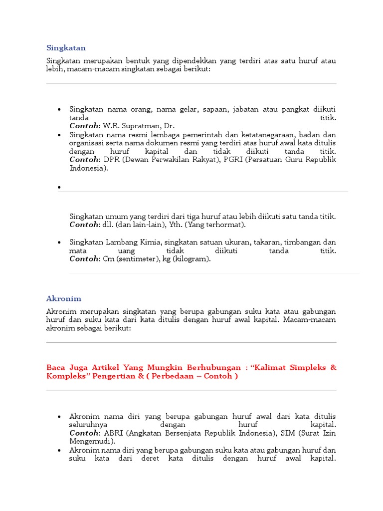 Detail Contoh Singkatan Nama Orang Koleksi Nomer 33 Detail Contoh Singkatan Nama Orang Koleksi Nomer 33