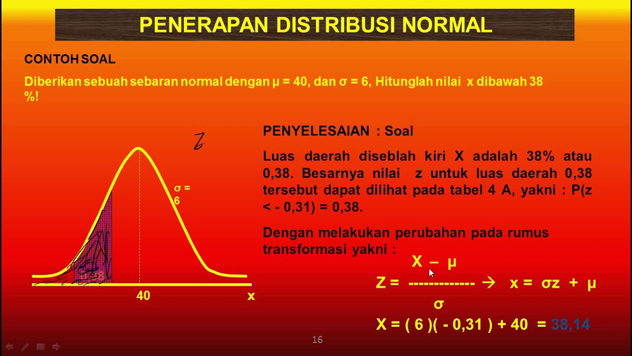 Detail Contoh Soal Distribusi Normal Dan Penyelesaiannya Koleksi Nomer 27 Detail Contoh Soal Distribusi Normal Dan Penyelesaiannya Koleksi Nomer 27