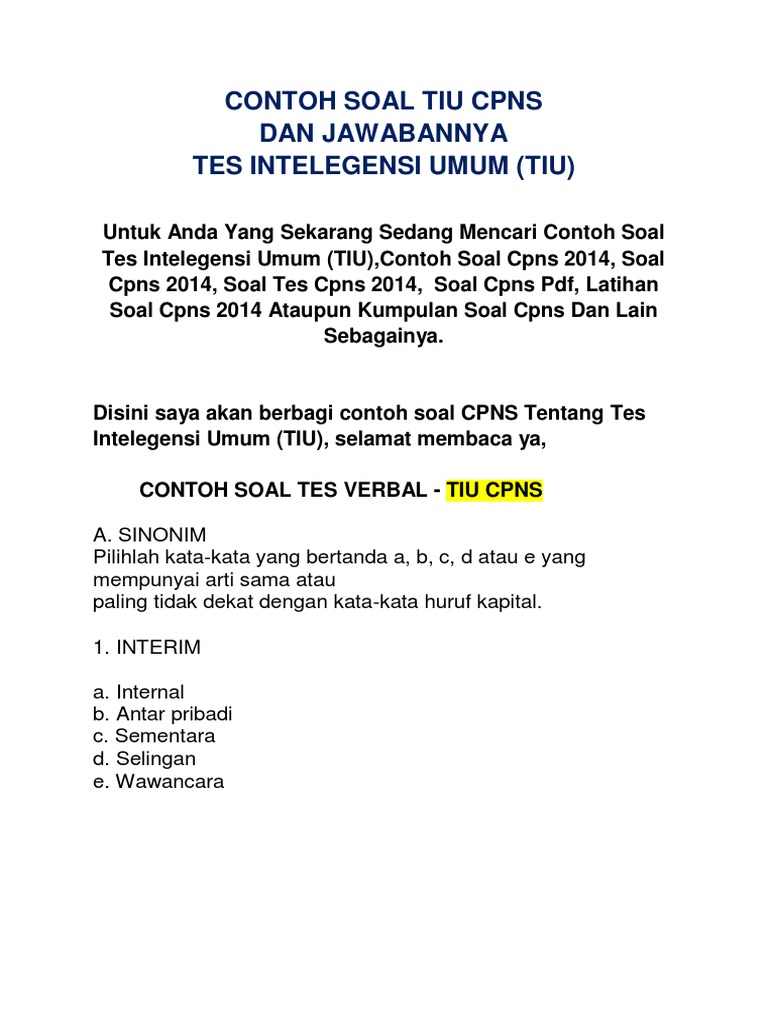 Contoh Soal Gambar Cpns 58 Koleksi Gambar