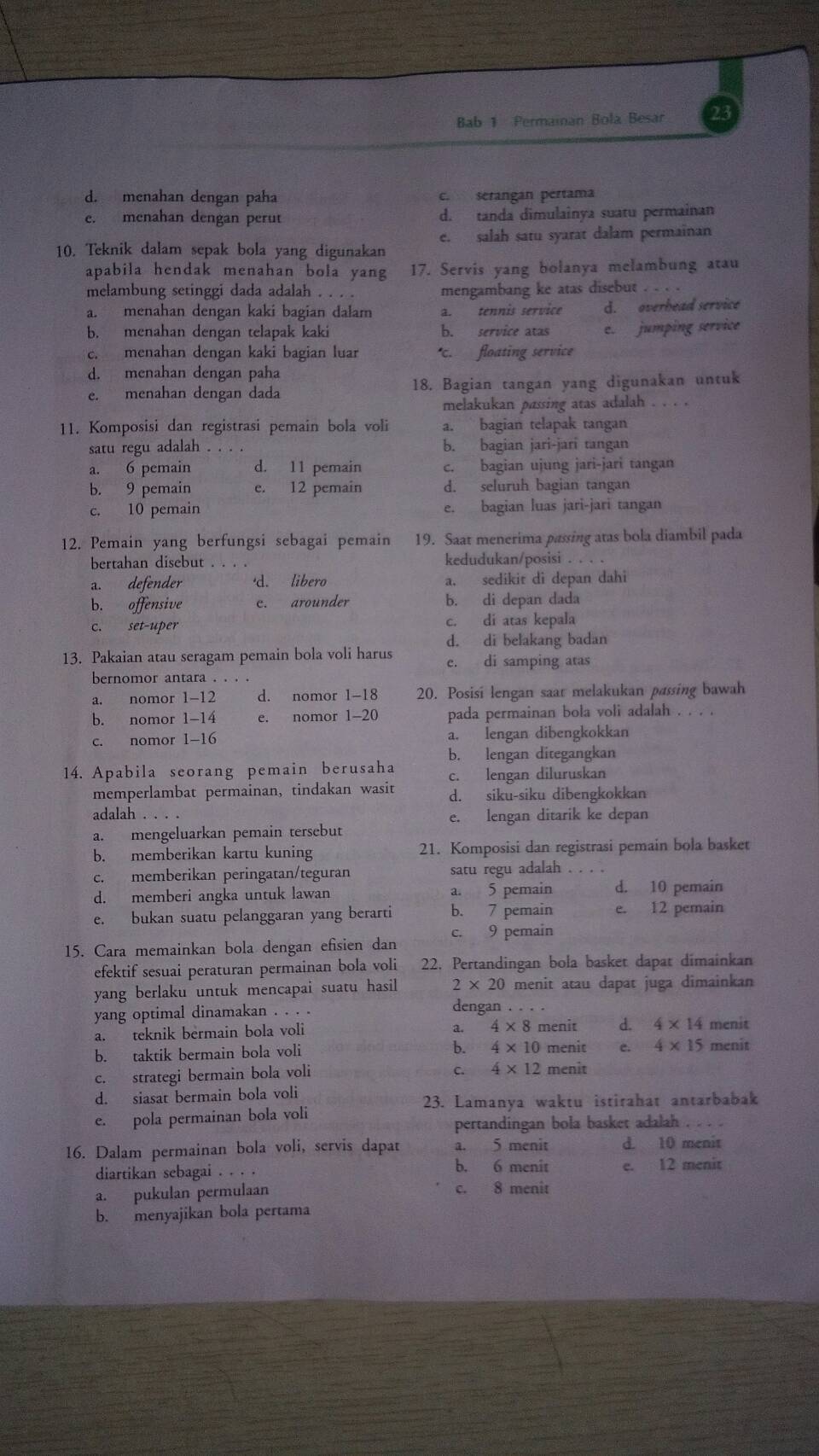 Detail Contoh Soal Penjas Kelas 10 Koleksi Nomer 44 Detail Contoh Soal Penjas Kelas 10 Koleksi Nomer 44