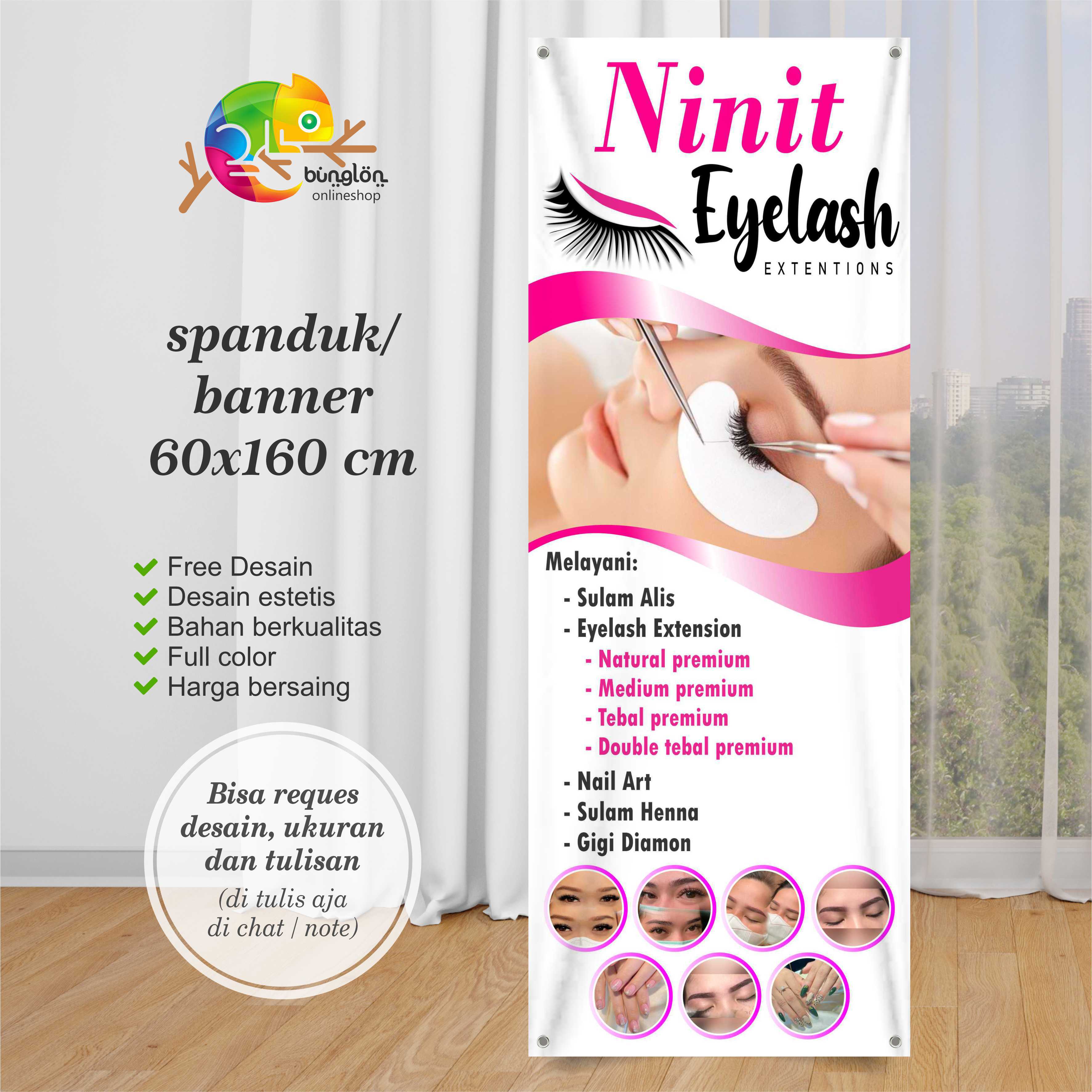 Jual Banner Spanduk Eyelash 160cm X 60cm Cetak Spandu - vrogue.co Jual Banner Spanduk Eyelash 160cm X 60cm Cetak Spandu - vrogue.co