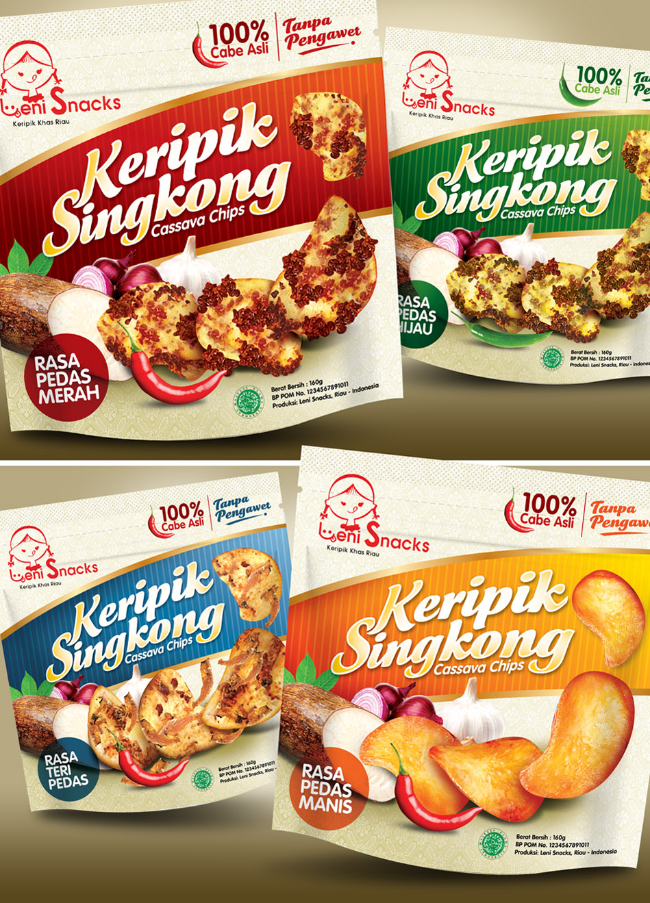 Detail Contoh Stiker Keripik Singkong Koleksi Nomer 15