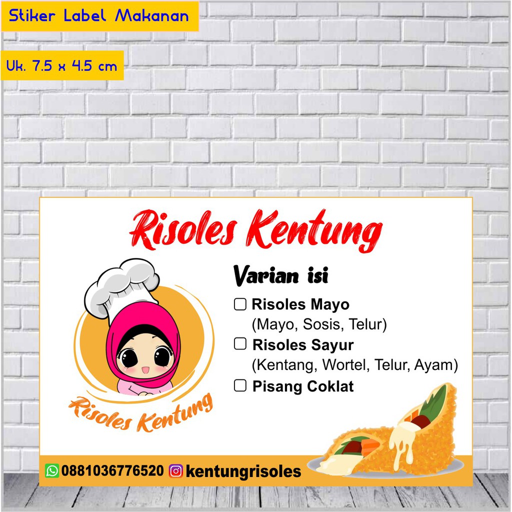Detail Contoh Stiker Label Makanan Koleksi Nomer 58 Detail Contoh Stiker Label Makanan Koleksi Nomer 58