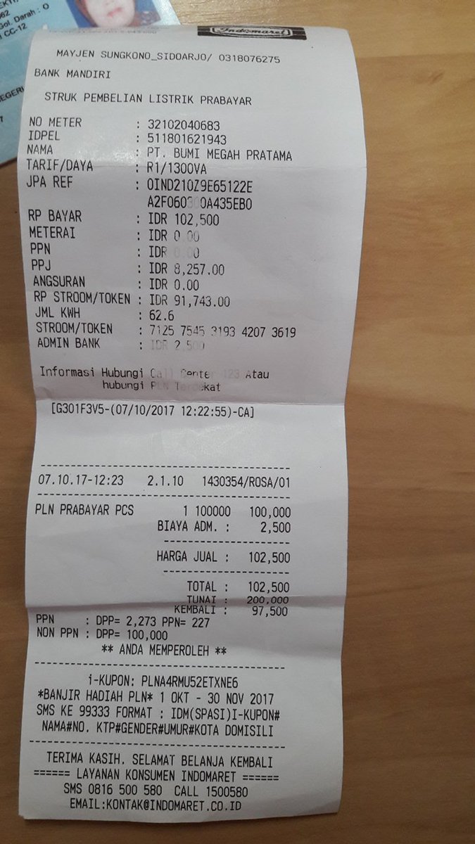 Detail Contoh Struk Token Listrik Koleksi Nomer 7 Detail Contoh Struk Token Listrik Koleksi Nomer 7