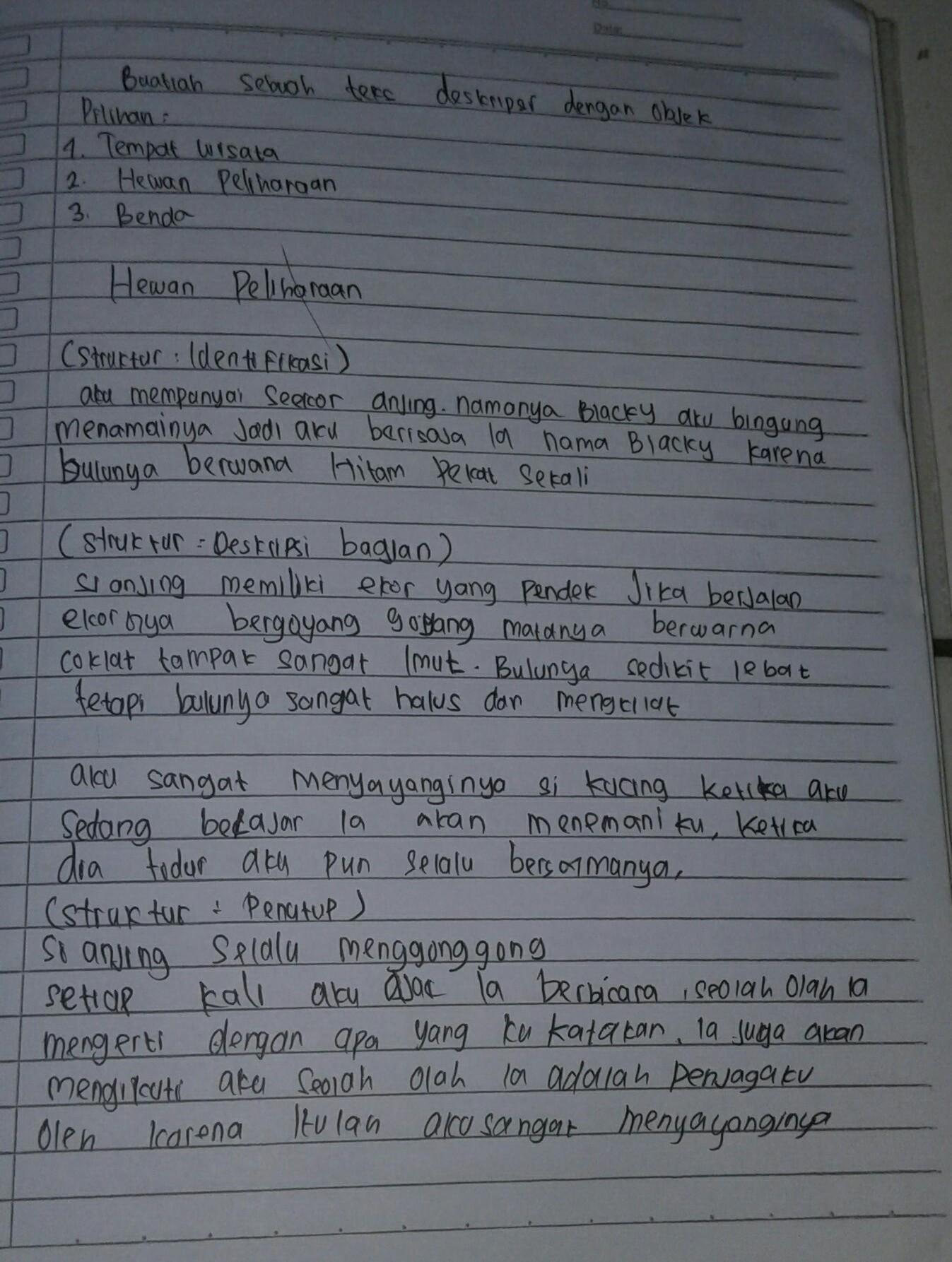 Detail Contoh Struktur Teks Observasi Koleksi Nomer 3 Detail Contoh Struktur Teks Observasi Koleksi Nomer 3