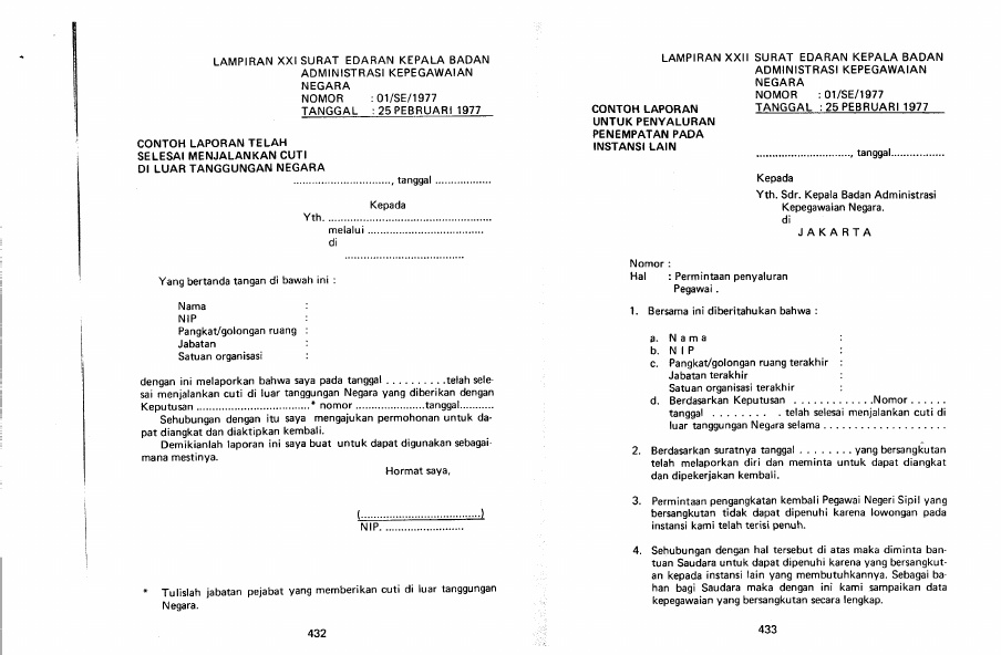 Detail Contoh Surat Cuti Diluar Tanggungan Negara Koleksi Nomer 32 Detail Contoh Surat Cuti Diluar Tanggungan Negara Koleksi Nomer 32