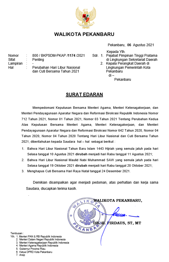 Contoh Surat Edaran Walikota - 50+ Koleksi Gambar Contoh Surat Edaran Walikota - 50+ Koleksi Gambar
