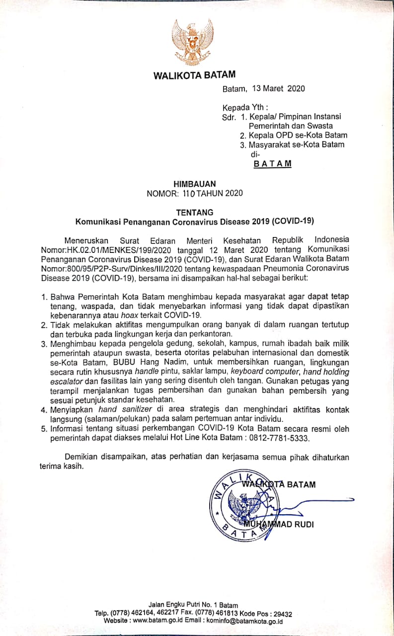 Detail Contoh Surat Edaran Walikota Koleksi Nomer 9 Detail Contoh Surat Edaran Walikota Koleksi Nomer 9